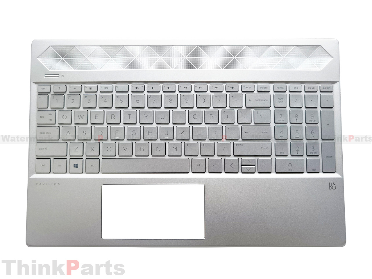 HP Pavilion 15-CS TPN-Q208 15-CW TPN-Q210 Palmrest US Keyboard NBL SLV
