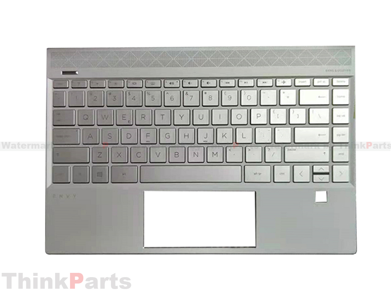 HP ENVY 13-AQ 13T-AQ 13.3" Palmrest Bezel US BL Keyboard L53415-001 SLV