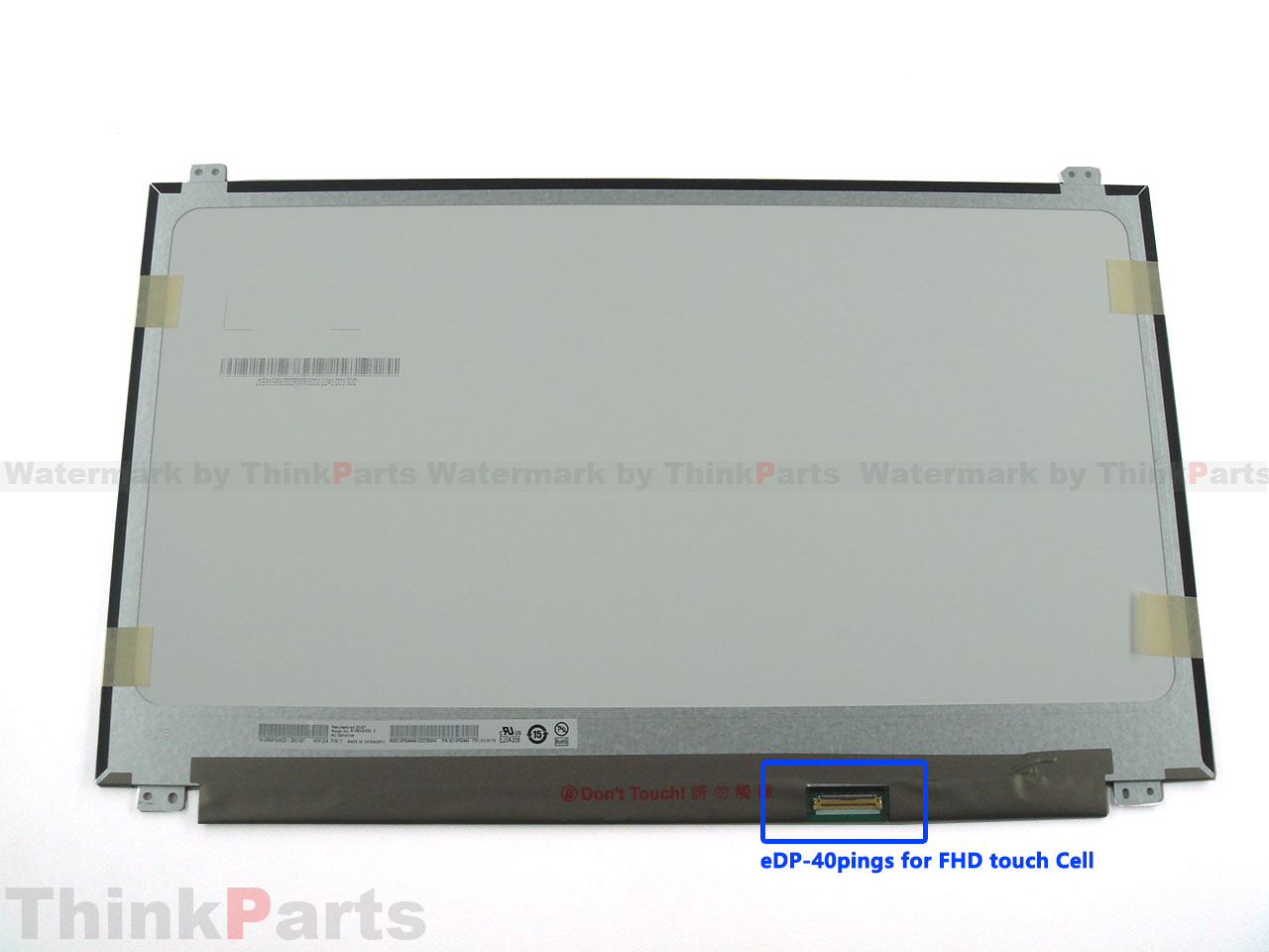 Lenovo ThinkPad T580 P52s Lcd Screen FHD Touch Cell 15.6" eDP 40pings ...