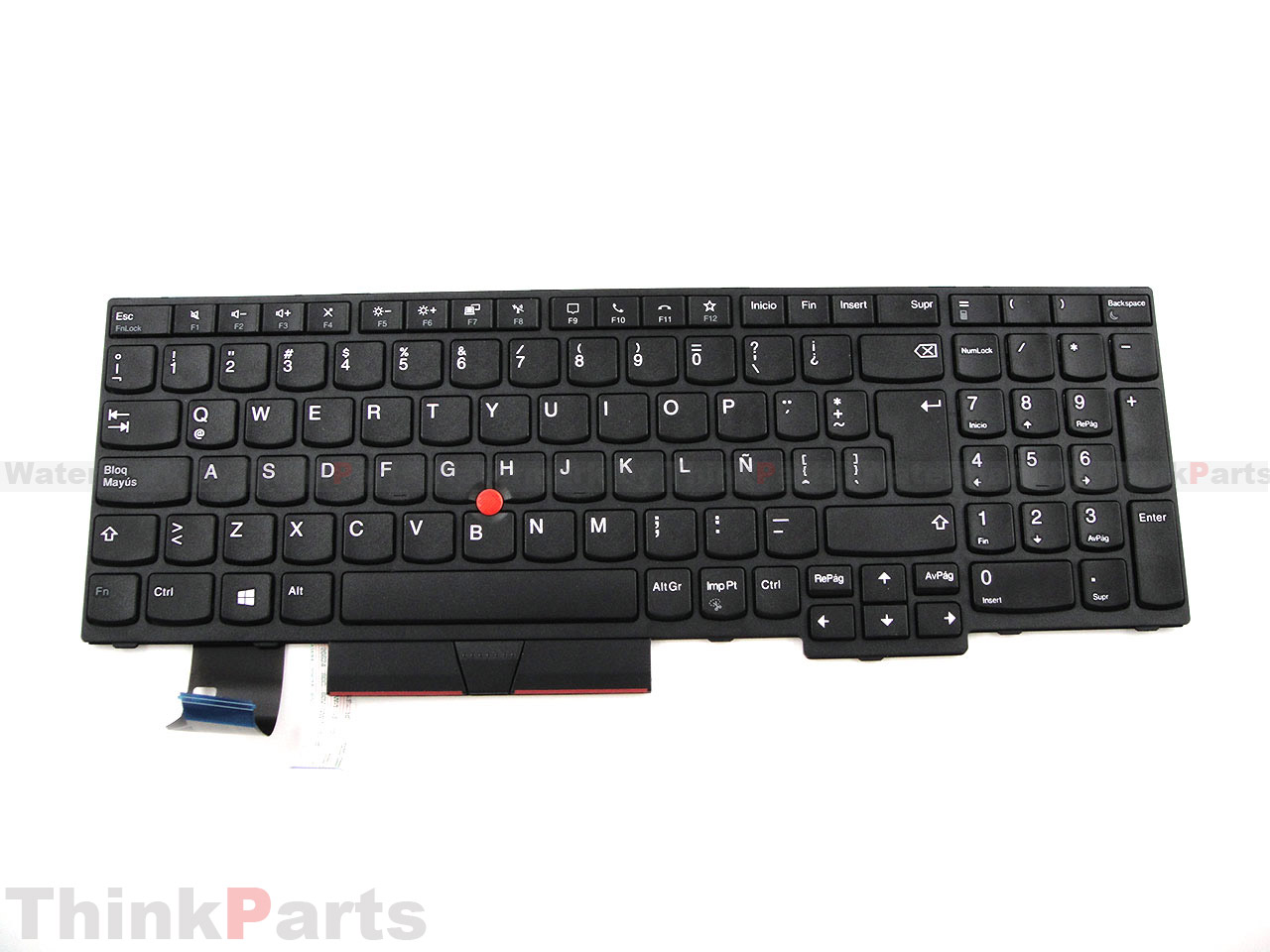Lenovo ThinkPad T15 P15s Gen 2 15.6" Keyboard Latin Spanish Non-Backlit ...