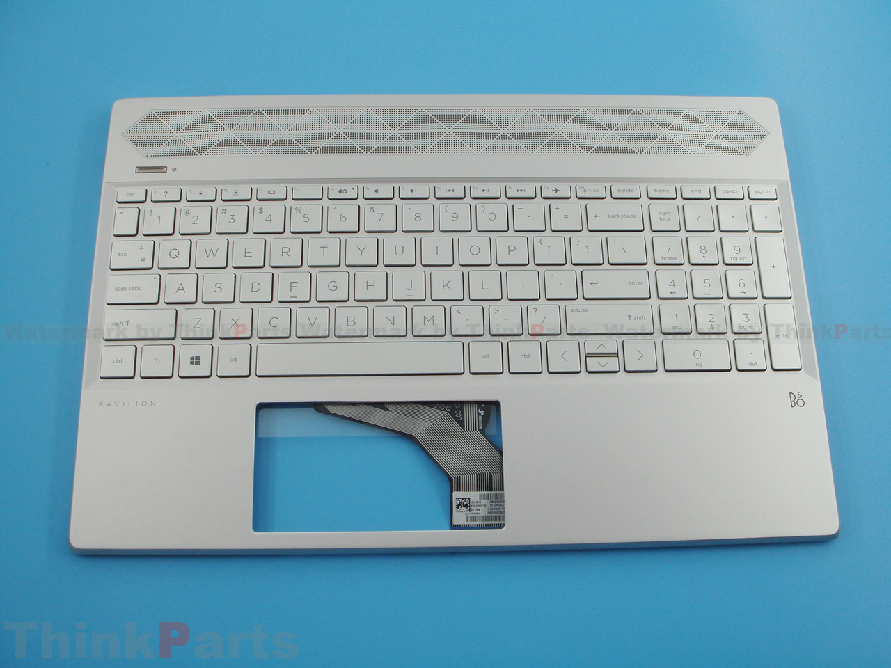 HP Pavilion 15-CS 15-CW Palmrest Keyboard Bezel US Backlit Gold L24755-001