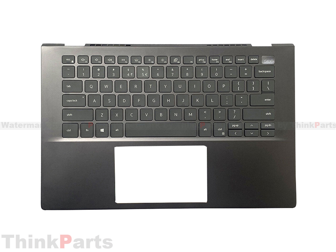 Dell Vostro 5401 5402 14.0" Palmrest Keyboard Bezel US Backlit 0DY5HN Gray